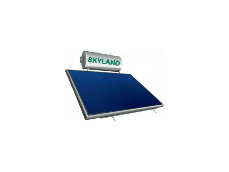 Ηλιακός θερμοσίφωνας SKYLAND Inox Aisi 316L Σειρά IN 120lit με Συλλέκτη ...